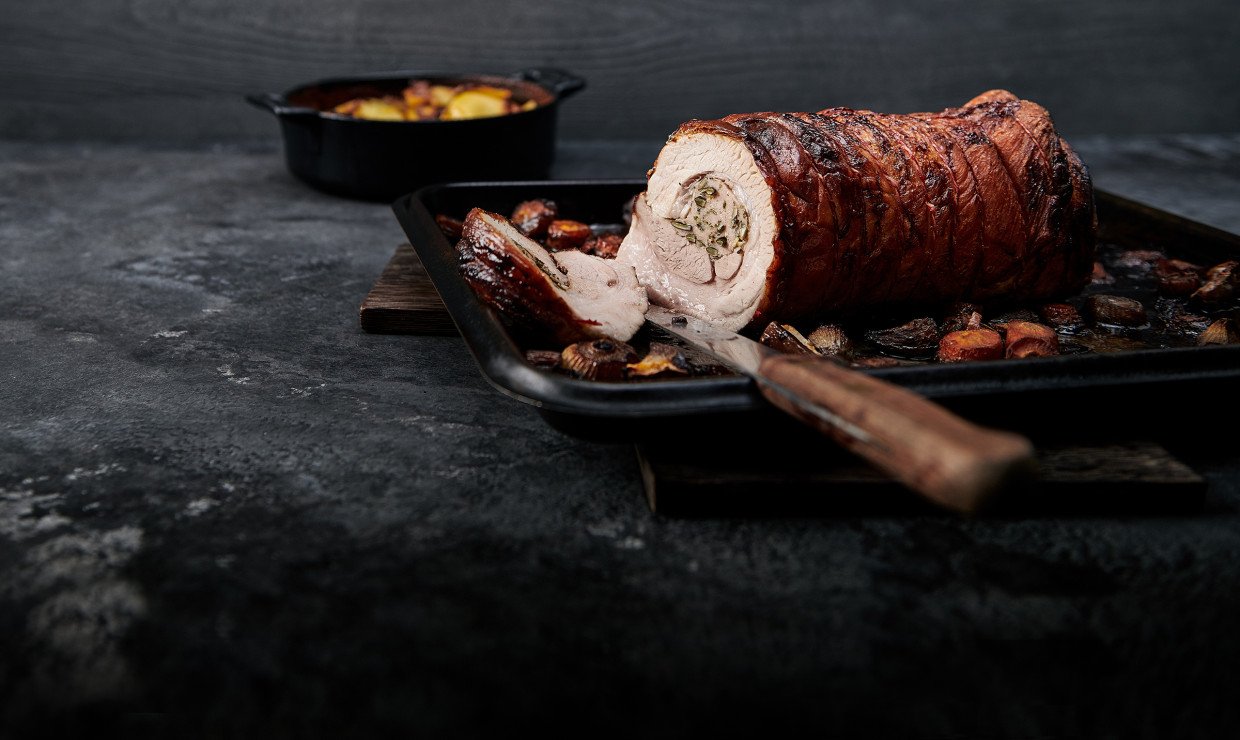 Kalbsbrust gefüllt mit Brät und Kürbiskernen - Schweizer Fleisch