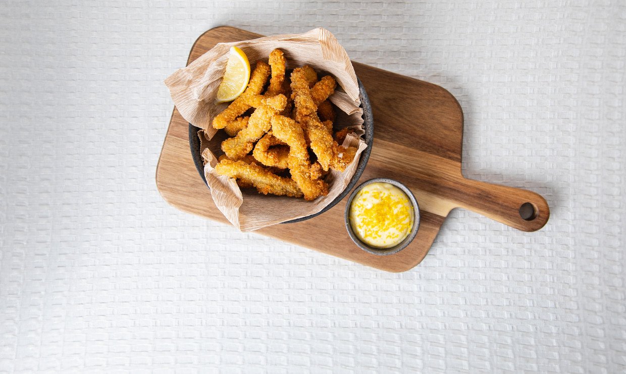 Kuttelnknusperli mit Zitronenmayo - Schweizer Fleisch