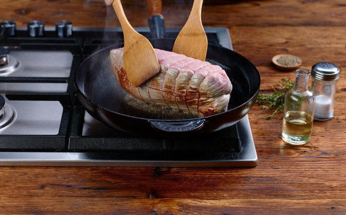 Kalbsbraten aus dem Ofen - Schweizer Fleisch
