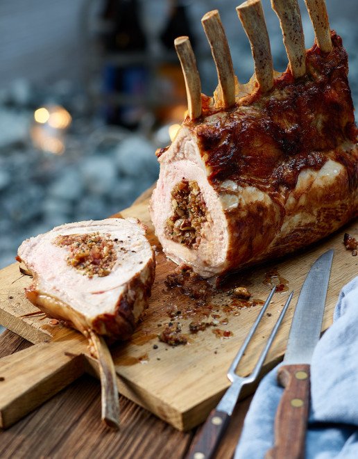 Rindshuftdeckel niedergegart mit Bier, Koriander und Salbei - Schweizer ...